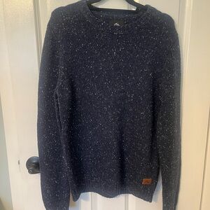 RVCA | Sweaters | Mens Navy Blue Rvca Sweater | Poshmark